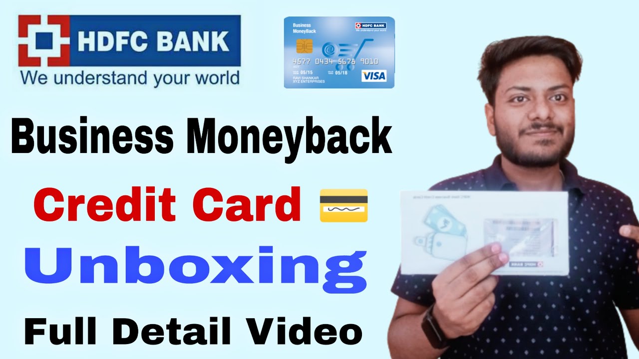 HDFC Business Moneyback Credit Card Unboxing HDFC Credit Card hdfc-business-moneyback-credit-card-unboxing-hdfc-credit-card