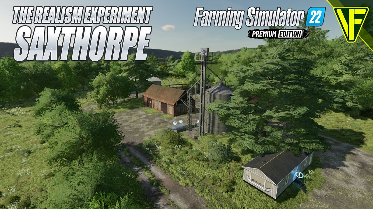 Back on the Farm | The Realism Experiment: Saxthorpe | FS22 Live - YouTube