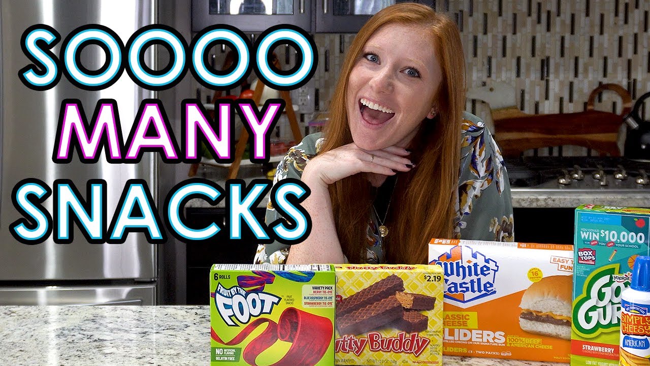 I Tried All Of My Childhood Favorite Snacks As An Adult - YouTube