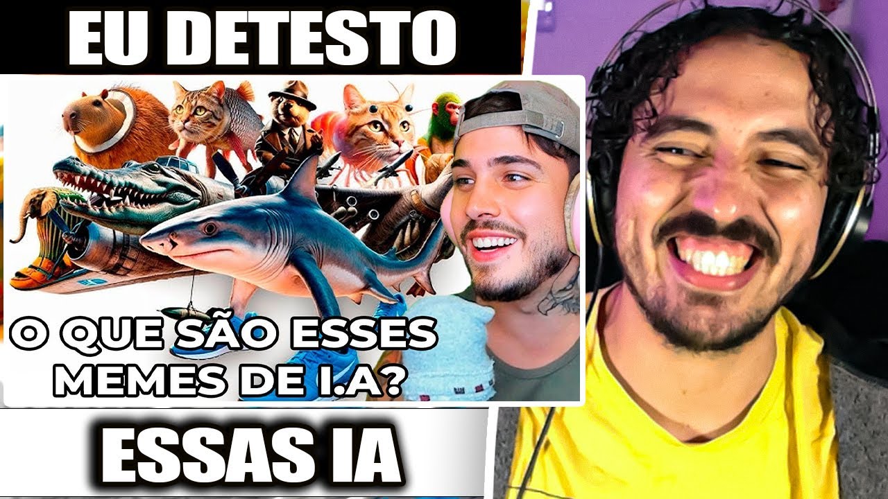 ENTENDA os memes de I.A que DOMINARAM O TIKTOK - Cinema dos MEMES | Leozin React - YouTube