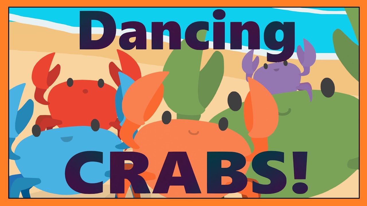 Crab Dance Song (Dance Along!) - Cute Dancing Animals Animation for ...