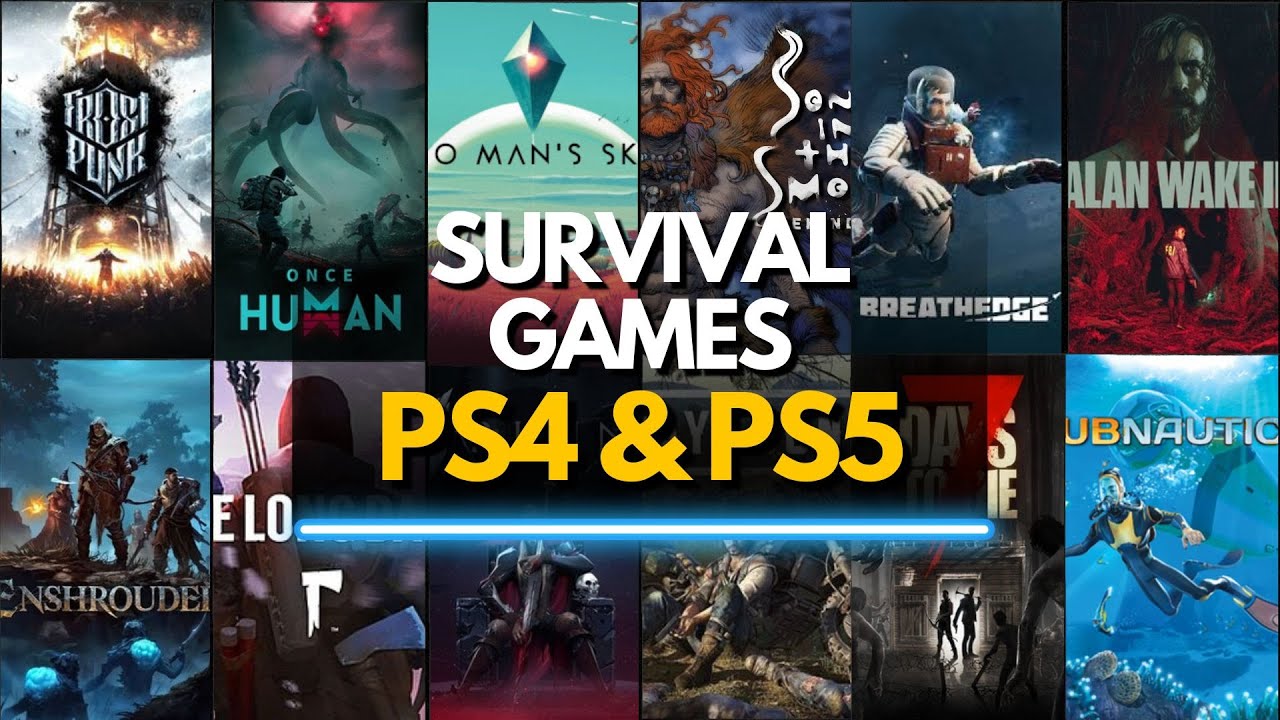 Top 50 Best Survival Games on PS4 & PS5 You Need to Play - YouTube