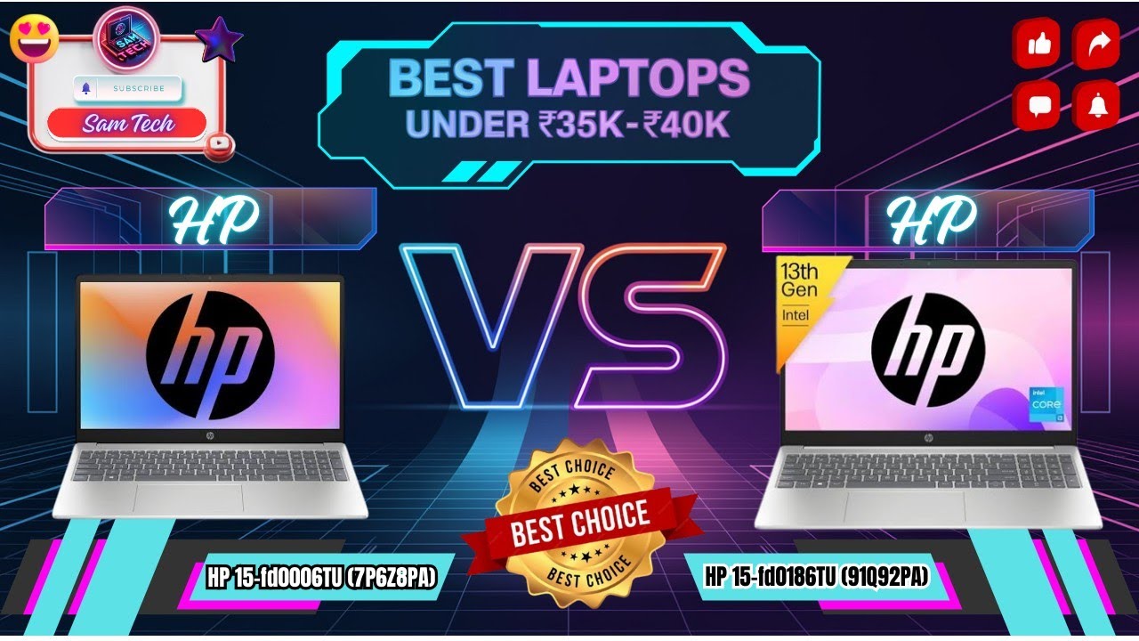 HP 15-fd0006TU VS HP 15-fd0186TU (91Q92PA) FULL COMPARISON | HP ...