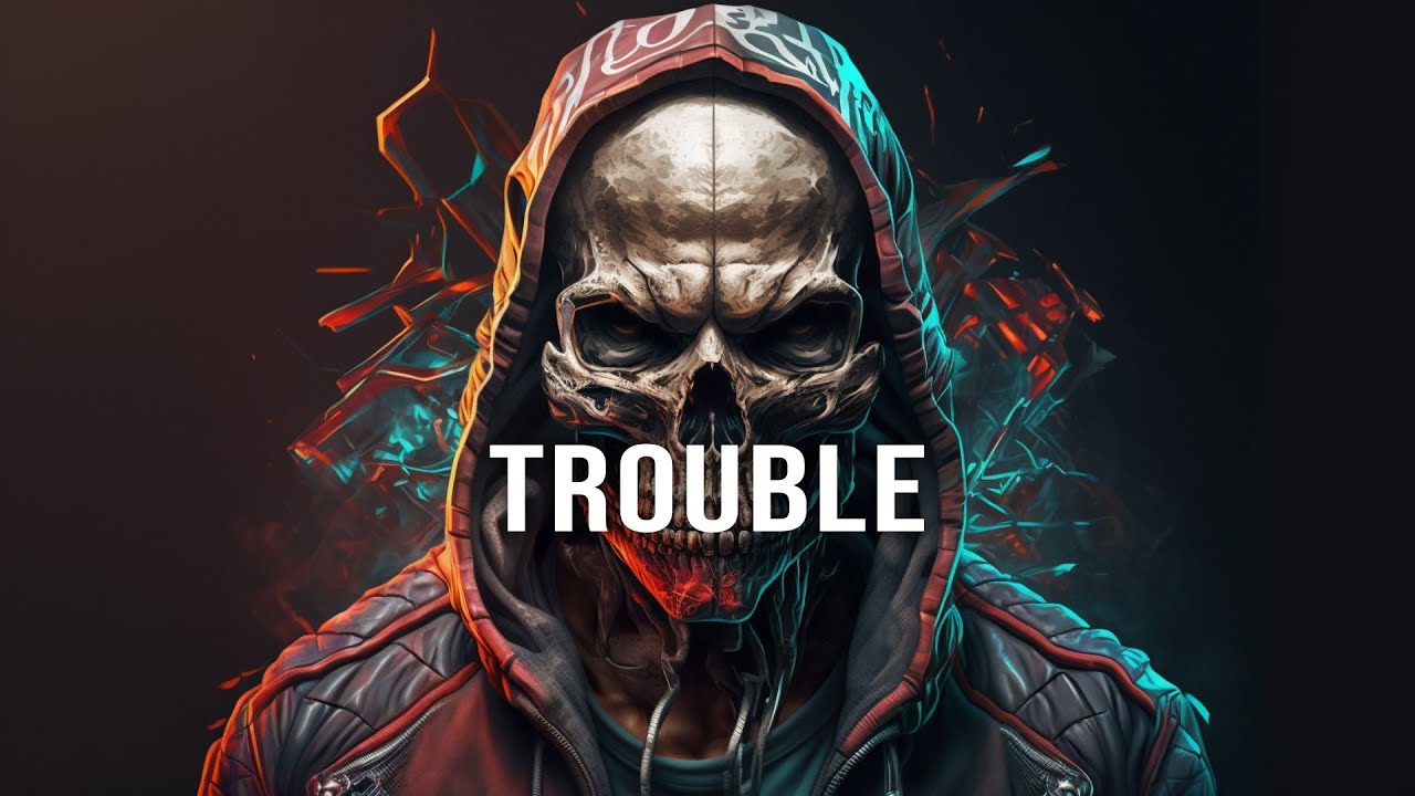 ''Trouble'' Hard Trap Beat Instrumental l Dark Rap HipHop Freestyle ...