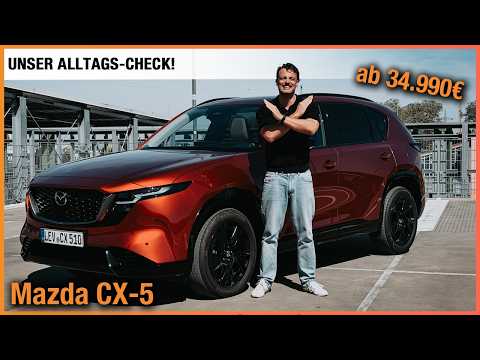 Mazda CX-5 im Test (2026) Alltags-Check mit dem NEUEN Kompakt-SUV ab 34.990€! Fahrbericht | Review