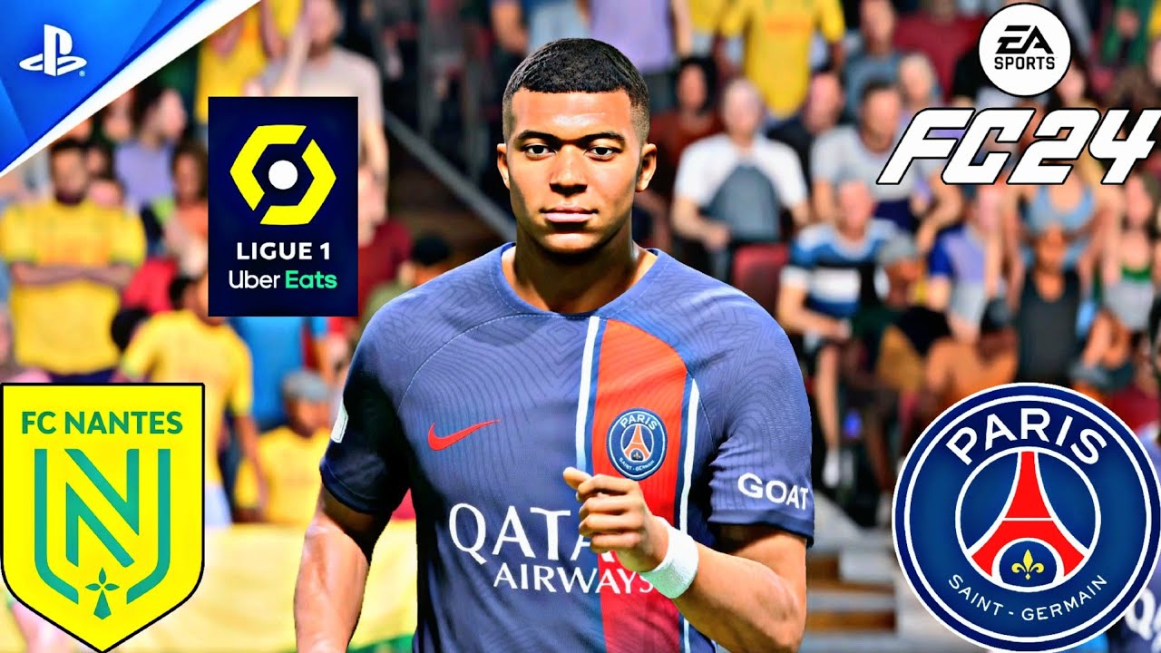 EA FC24 - PSG vs FC Nantes | PS5™ [4K60] Gameplay | Ligue 1 Uber Eats ...