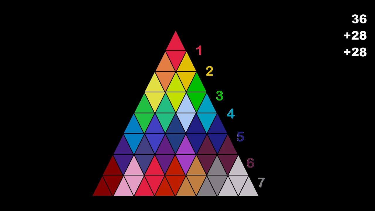Counting the triangles - A Maths Video - YouTube