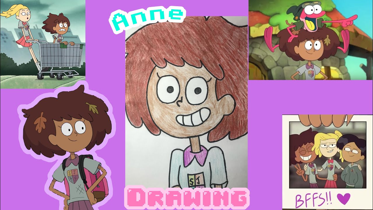 AMPHIBIA SERIES: ANNE BOONCHUY DRAWING - YouTube