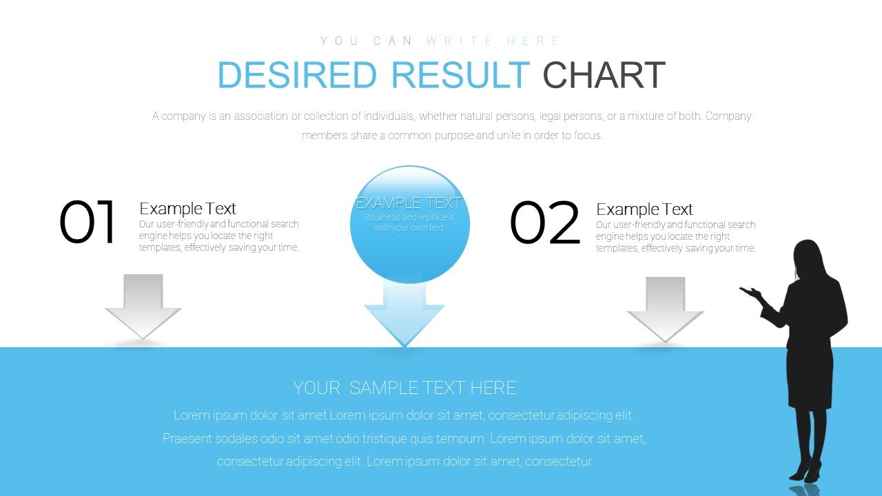 Result chart: Desired Result PowerPoint charts template - YouTube