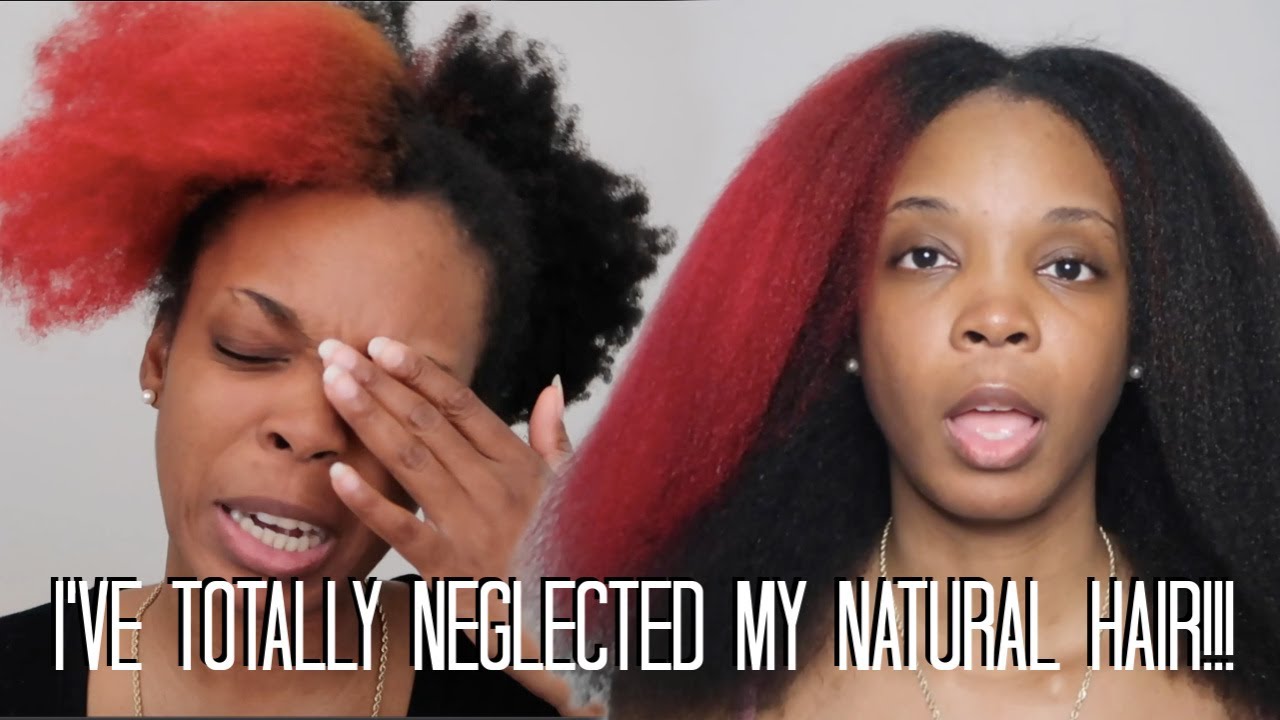 Dirty, Neglected Type 4 Hair Gets A Revamp! | Part 1, The Wash and ...