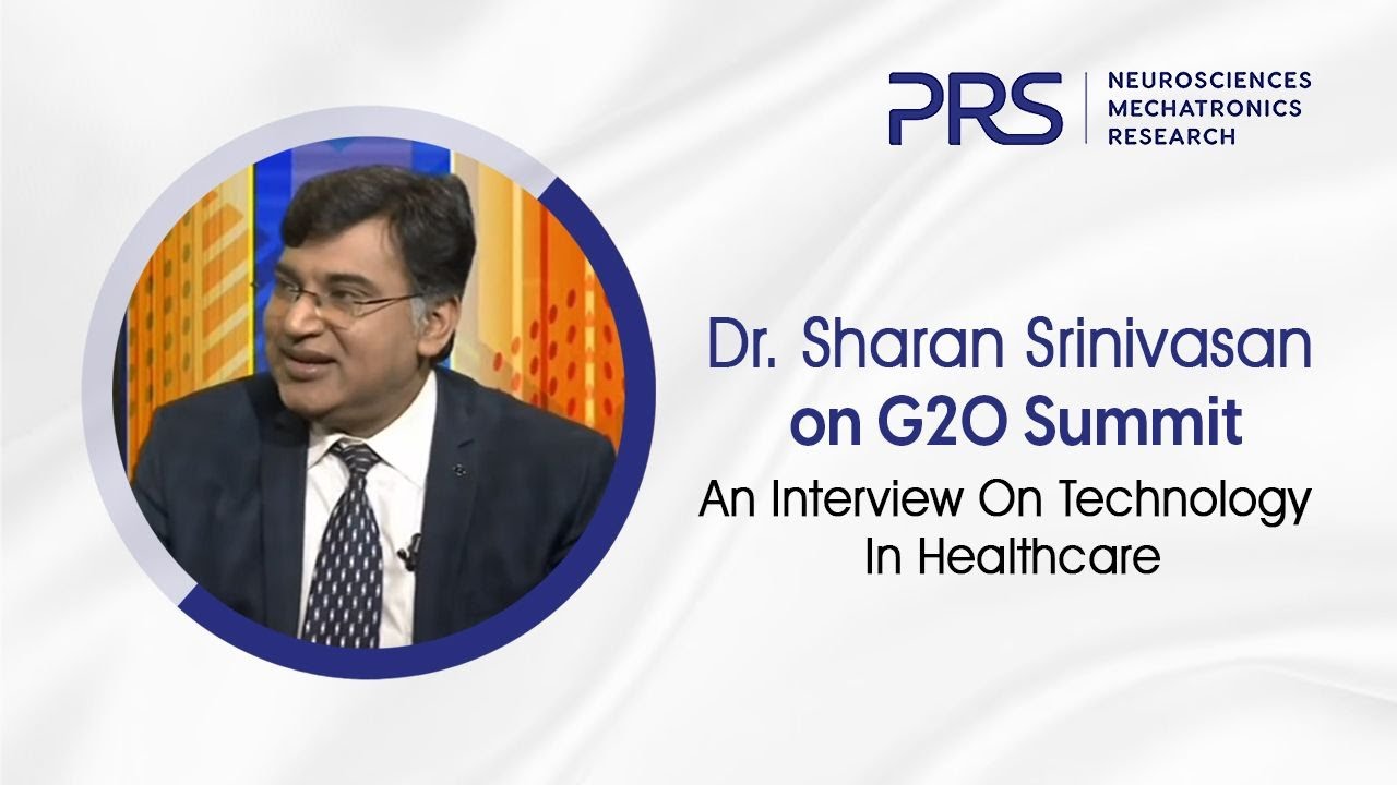 Dr. Sharan Srinivasan on G20 summit - An interview on Technology in ...