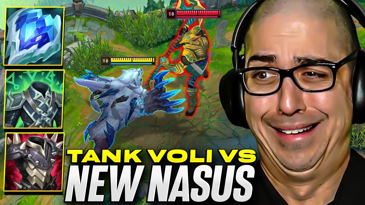 TRIPLE TANK BEAR VS NEW NASUS BUFFS | TRICK2G - YouTube