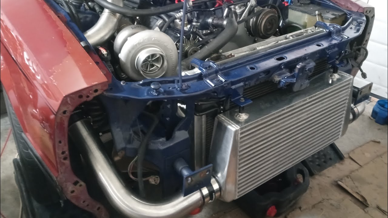 351 Swapped Mustang gets a Turbo! Full Kit Install and Testing - YouTube