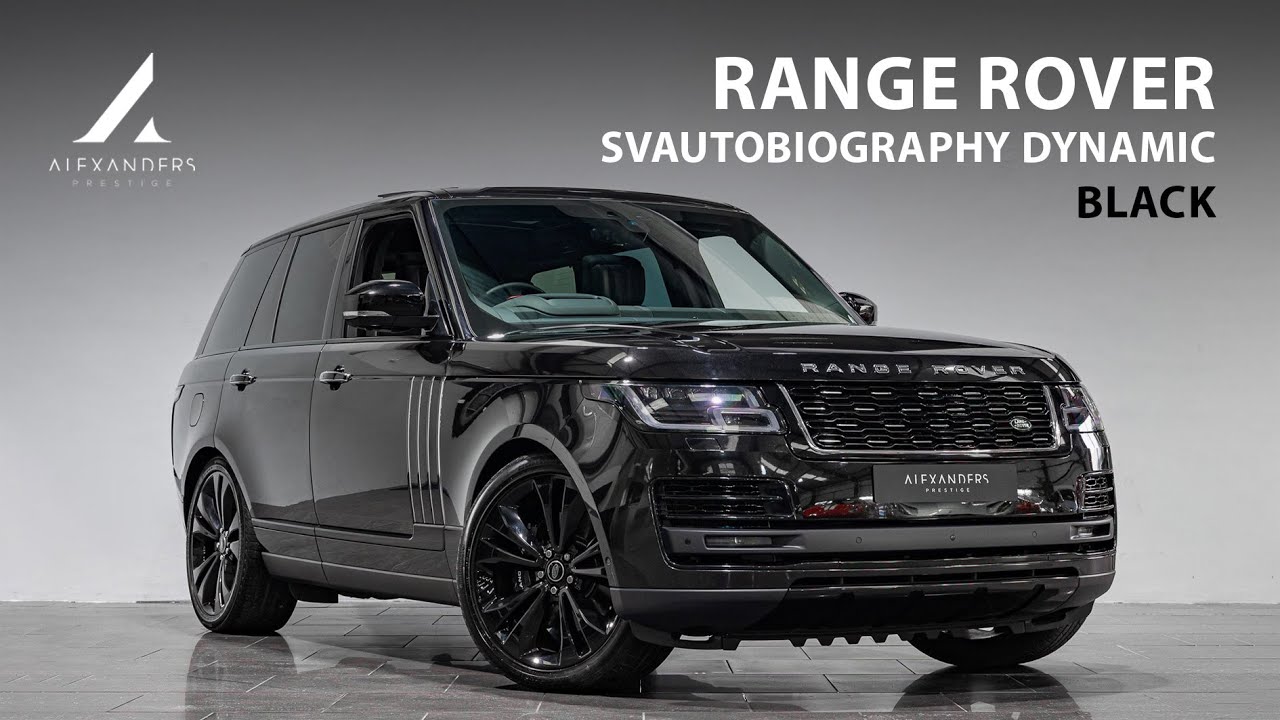Range Rover SVAutobiography Dynamic Black - Walkaround - YouTube