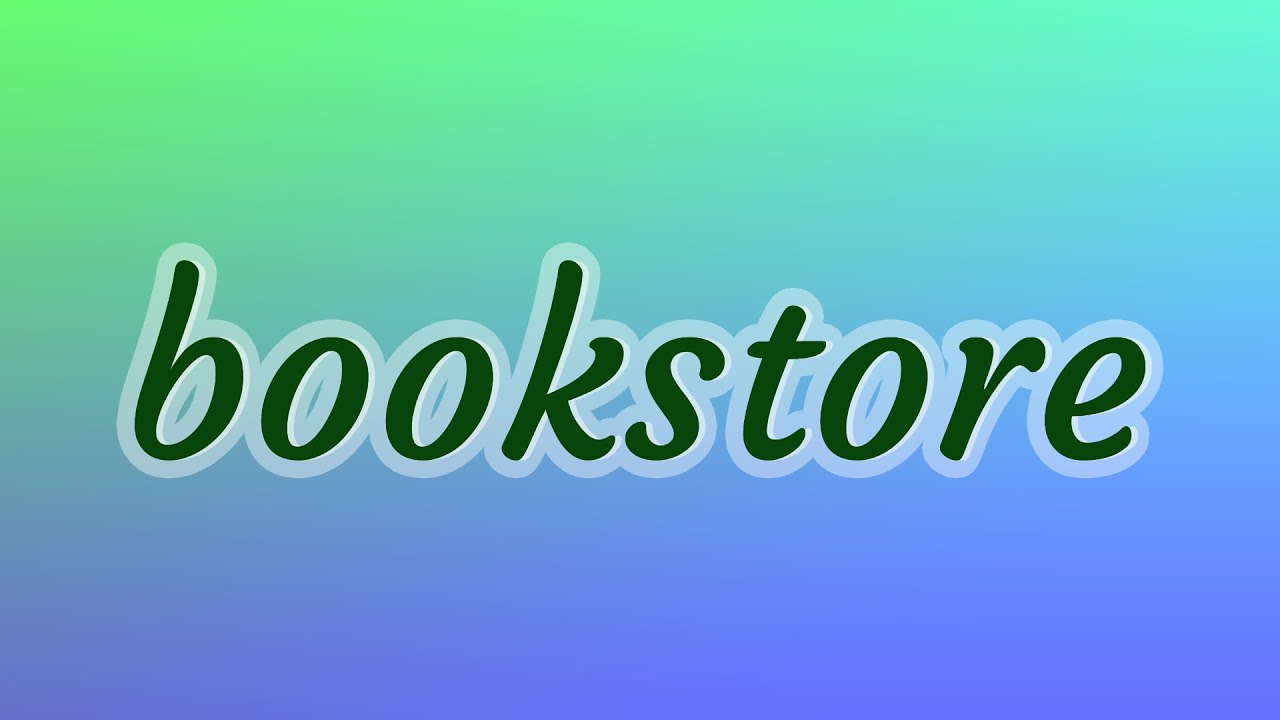 Bookstore - 16 English Vocabulary Flashcards - YouTube