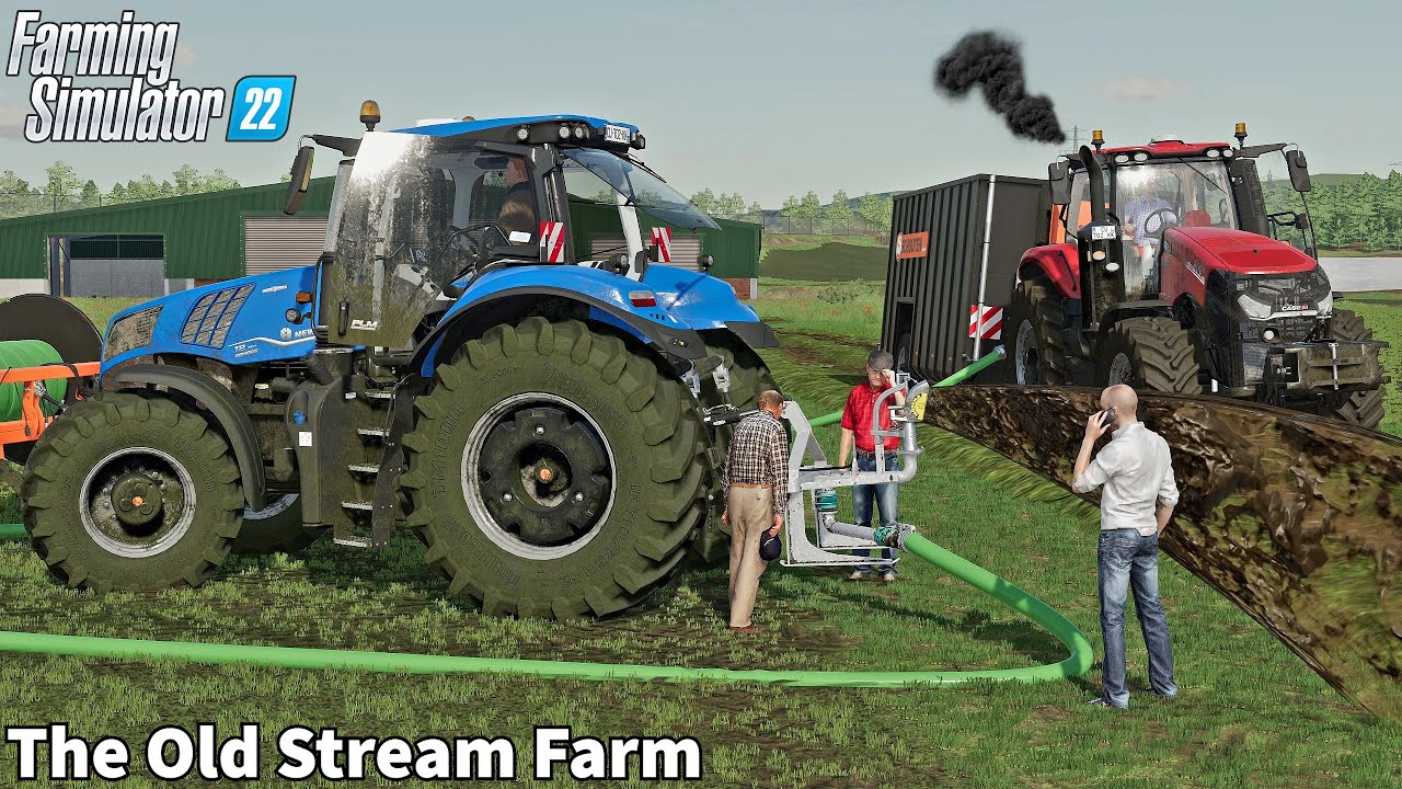 Feeding Animals, New Equipment to Spread Slurry│The Old Stream│FS 22 ...