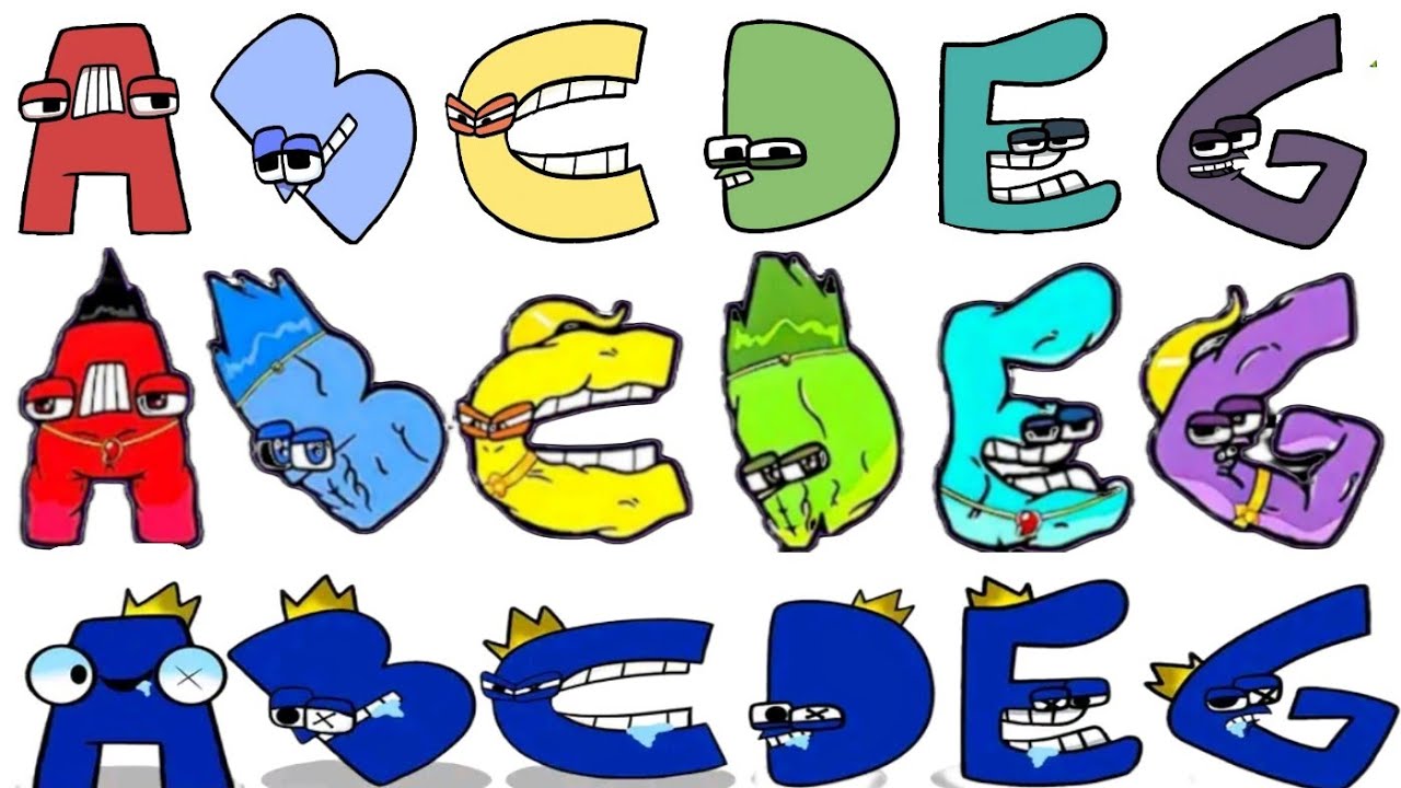 Alphabet Lore A-Z, Alphabet Game, Alphabet - MinGaming - YouTube