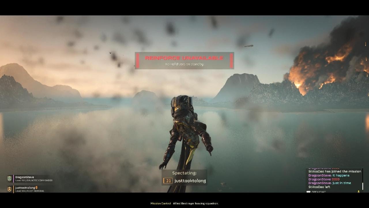 HELLDIVERS 2_flying - YouTube