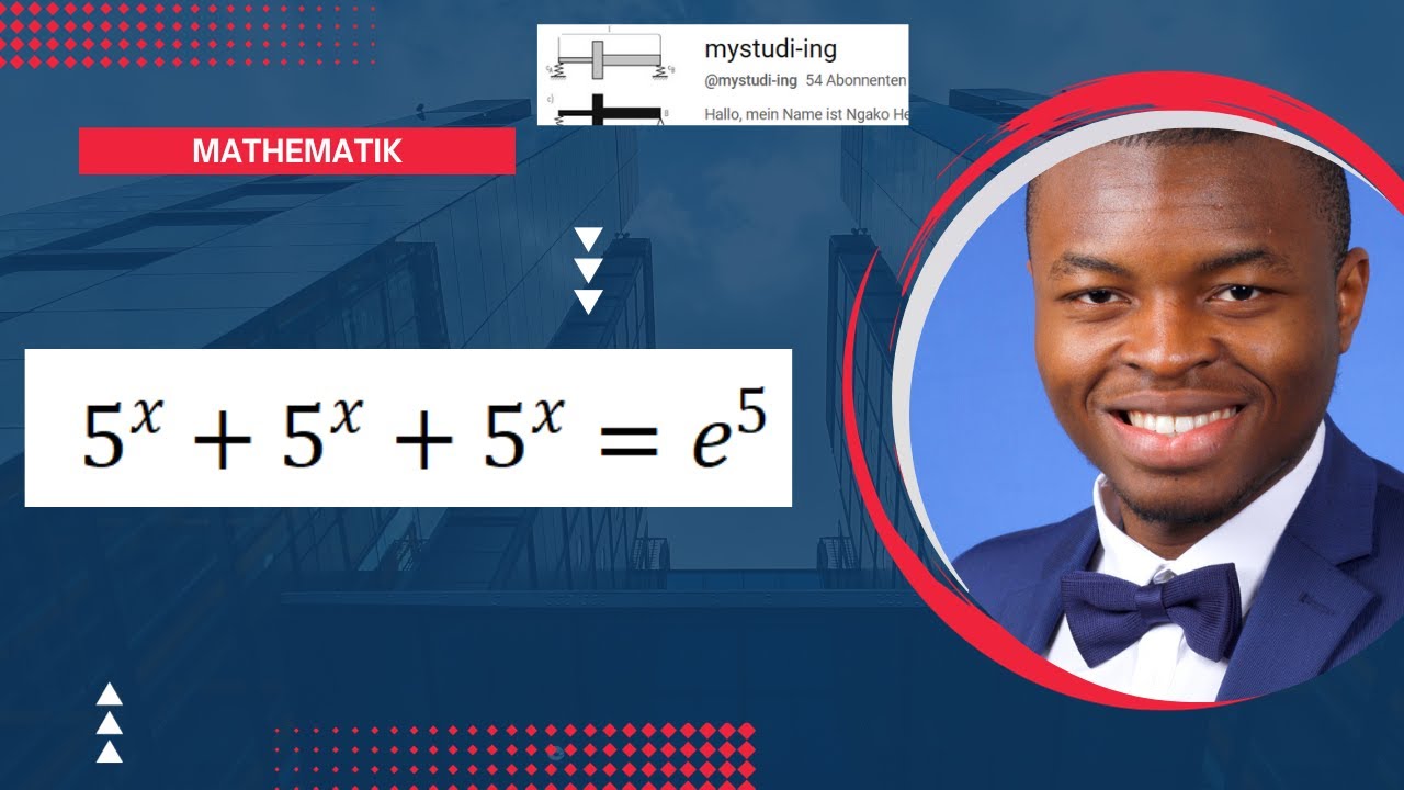 5^X+5^X+5^X =e^5| Exponent und Potenzfunktion zusammen?| wie Groß ist X ...
