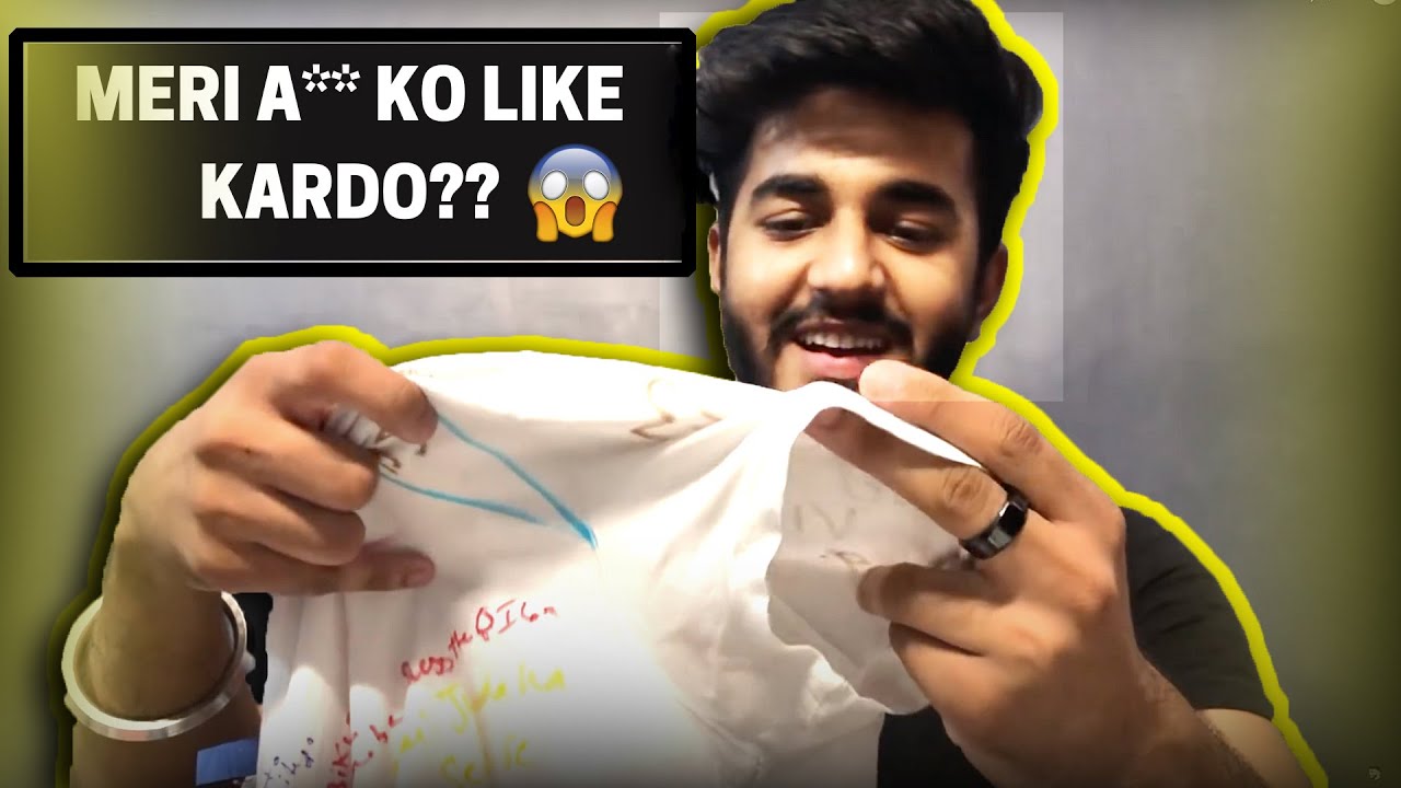 REACTING TO MY SCRIBBLE DAY SHIRT!! - YouTube