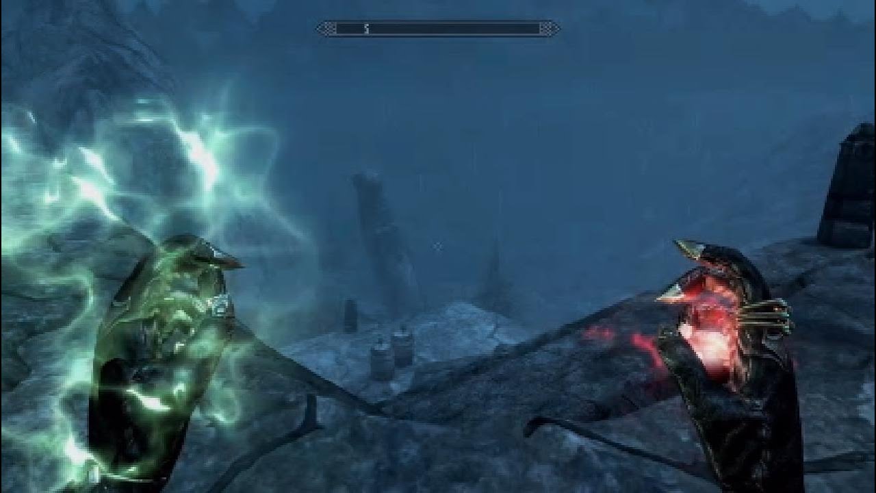 Skyrim:How to use Vampire Lord power in human form - YouTube