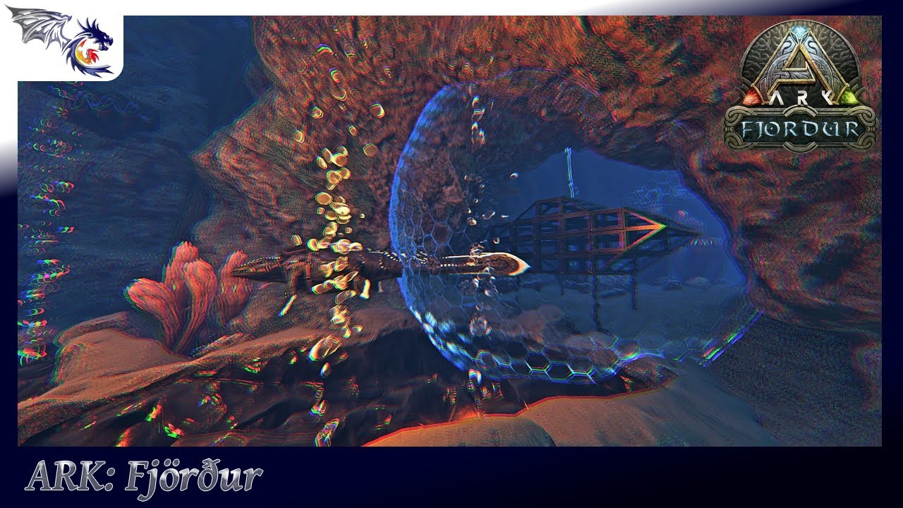 Building A Base Deep In The Fjordur Abyssal Depths | ARK: Survival ...