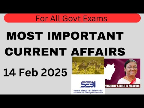 Most important current affairs for government exams - YouTube