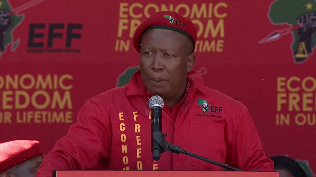 President Malema's Manifesto Rally Speech - YouTube