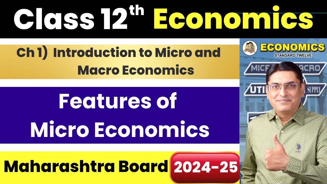 Features of Micro Economics - YouTube