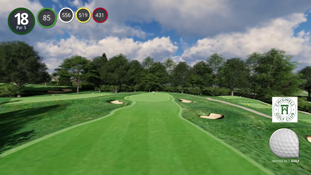 Chigwell Golf Club - Hole 18 - YouTube