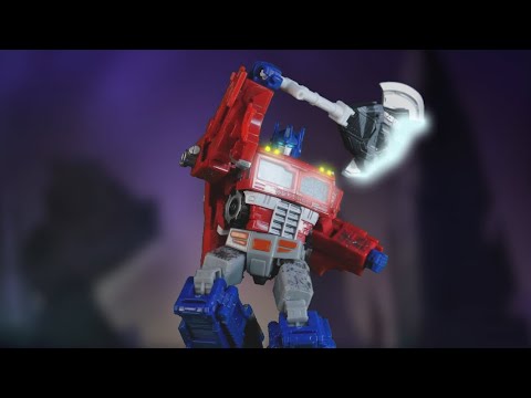 Transformers Stop Motion | Optimus Prime and "Siege" - YouTube