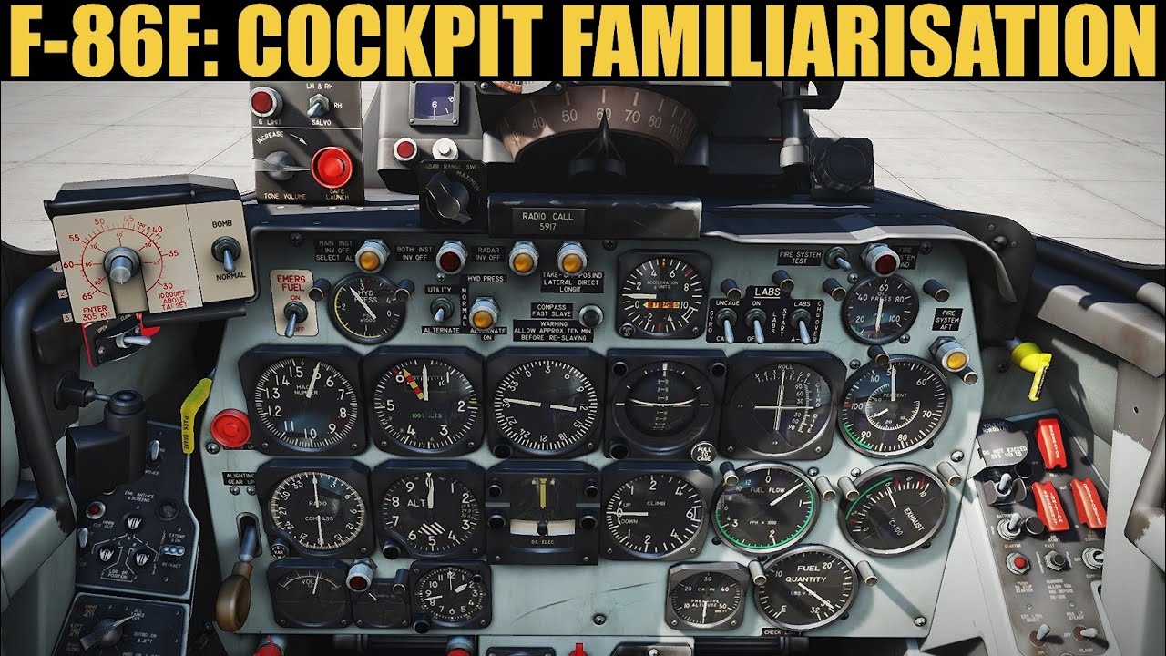 F86 Sabre Cockpit