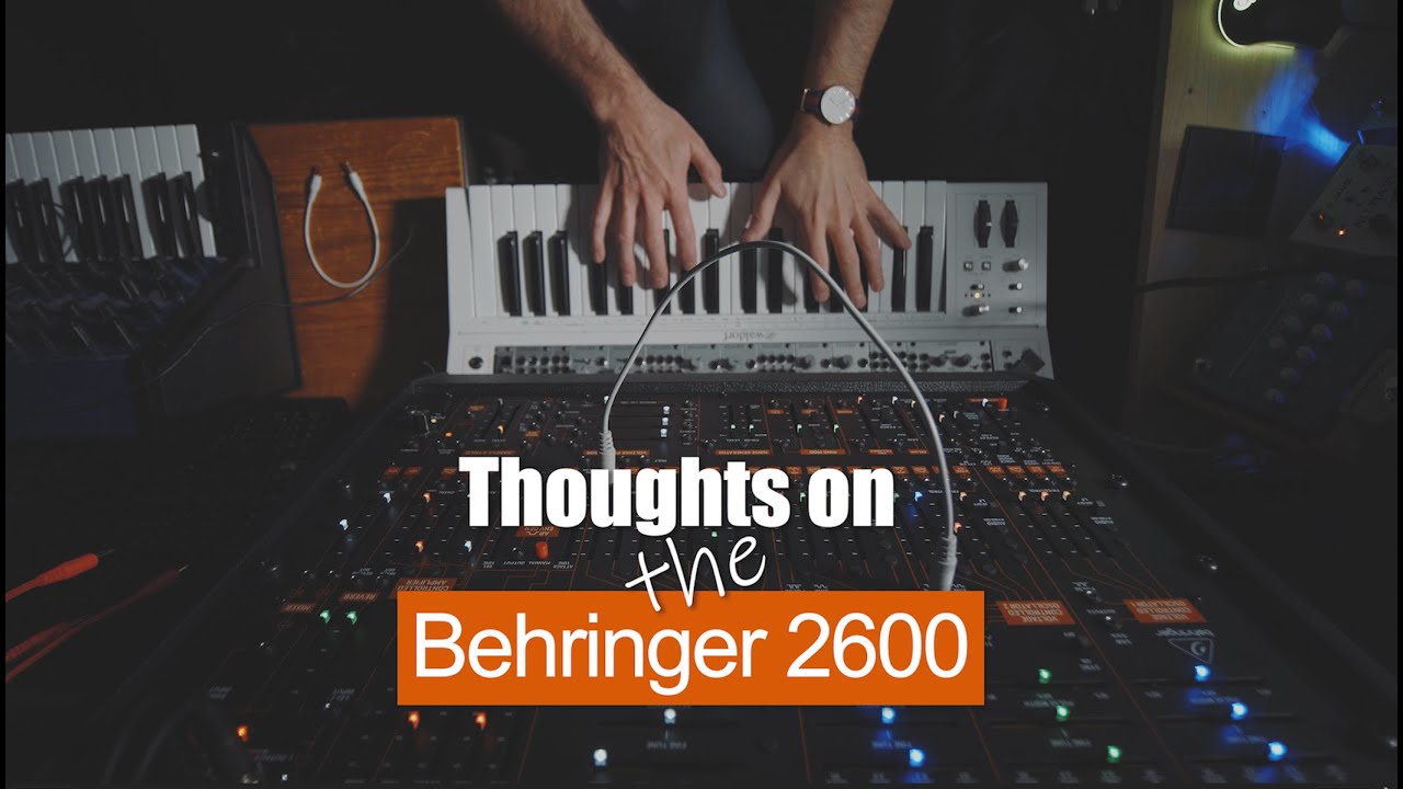 Behringer 2600 - YouTube