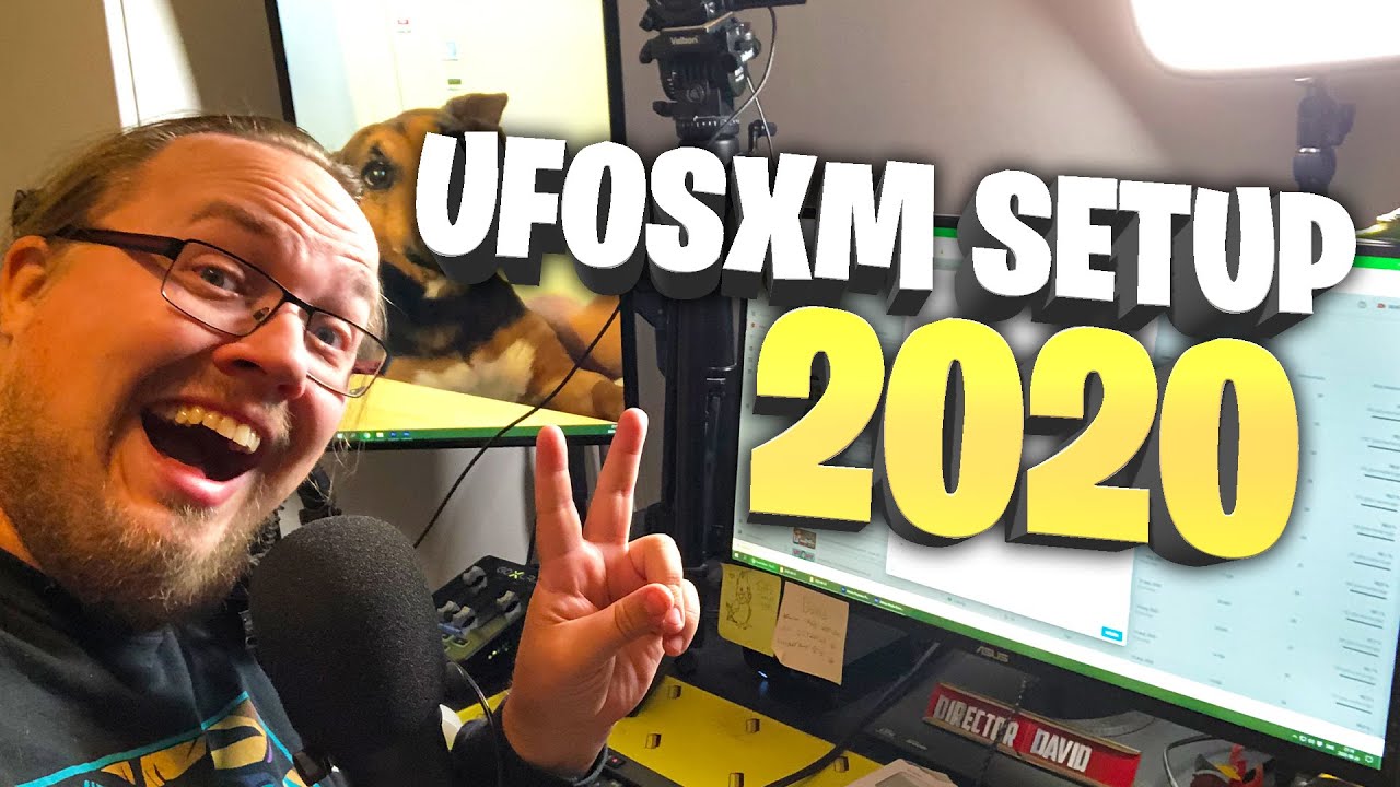 EN TITT PÅ MITT KONTOR! - Ufosxm Setup 2020 - YouTube