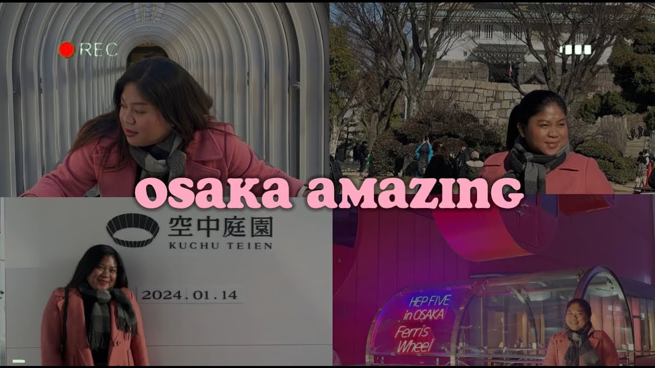 myka tries to vlog : OSAKA AMAZING PASS - YouTube