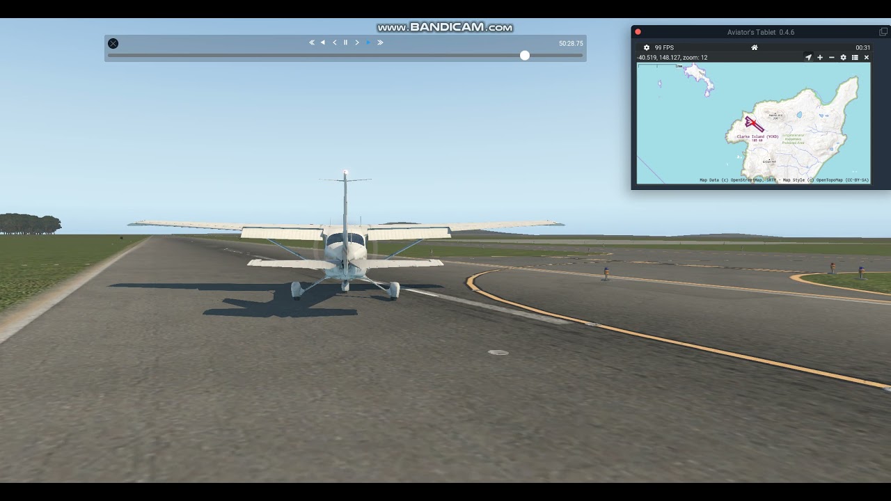 Flight one Base leg to final - YouTube