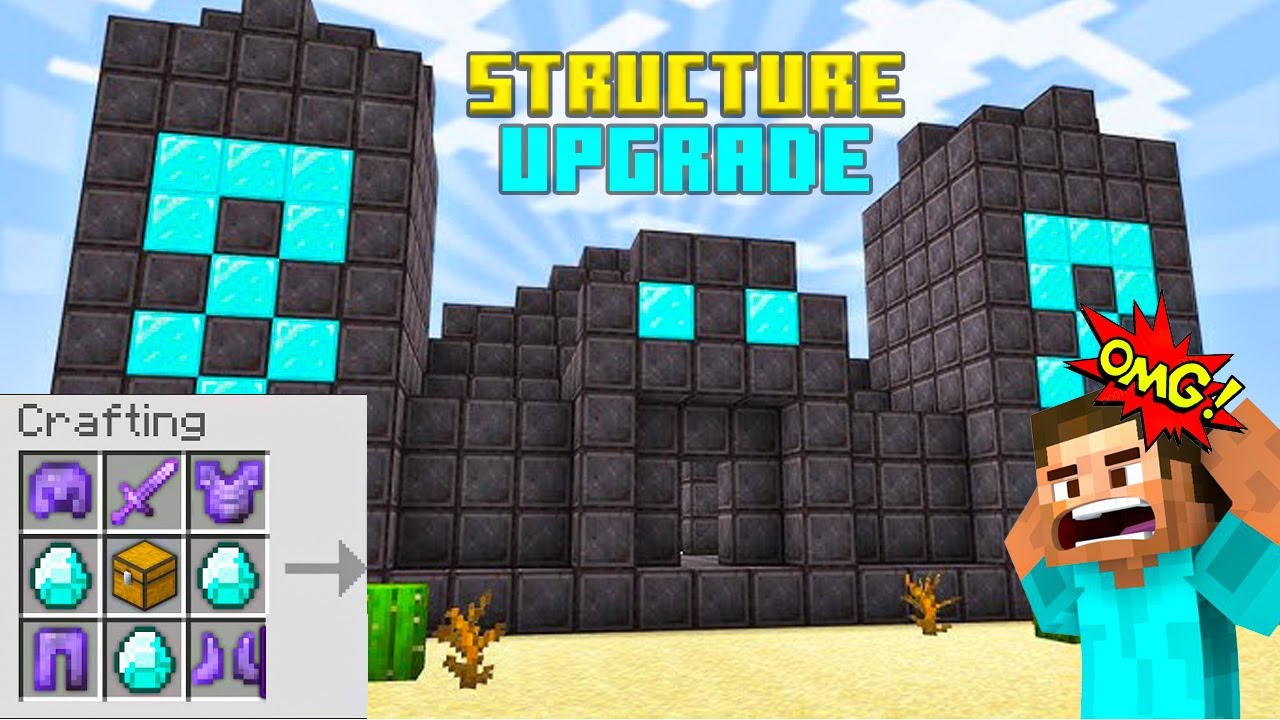 I Upgraded Every Minecraft Structure - YouTube