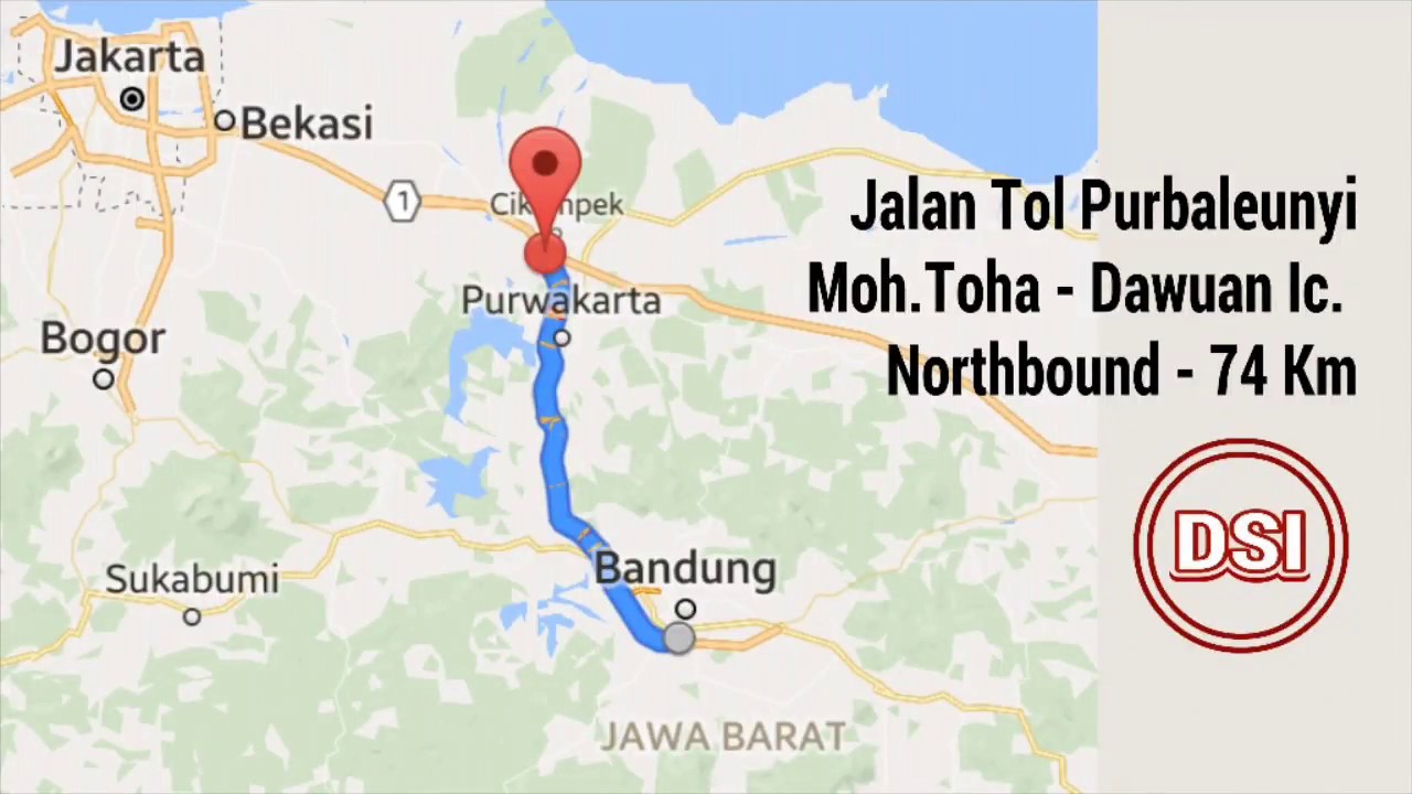 Jalan Tol Purbaleunyi | Purbaleunyi toll road ( M. Toha - Dawuan Ic ...