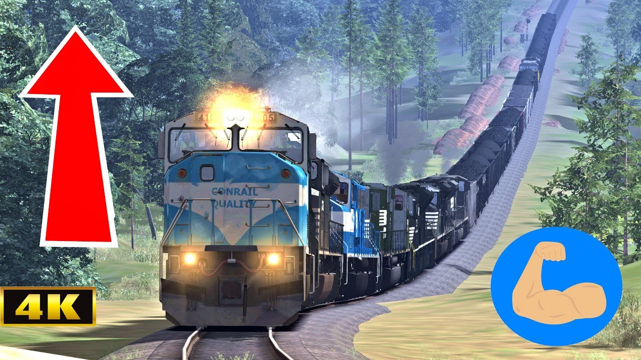 HORSEPOWER NOTCH 8! by the HIGHEST RAILWAY in the WORLD⚠️☝️ - YouTube