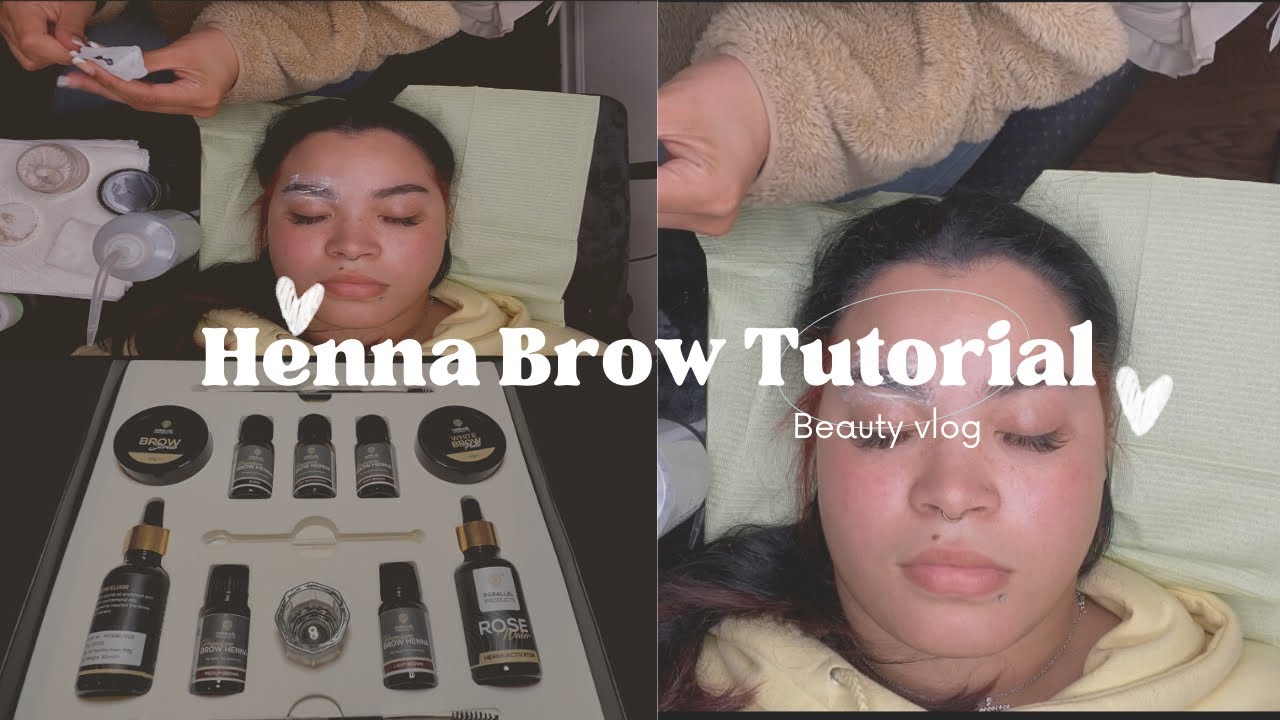 Henna Brow Tutorial || Parallel product - YouTube