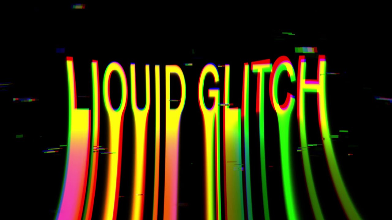Liquid RGB Glitch Text Animation | After Effects - Template - Project ...