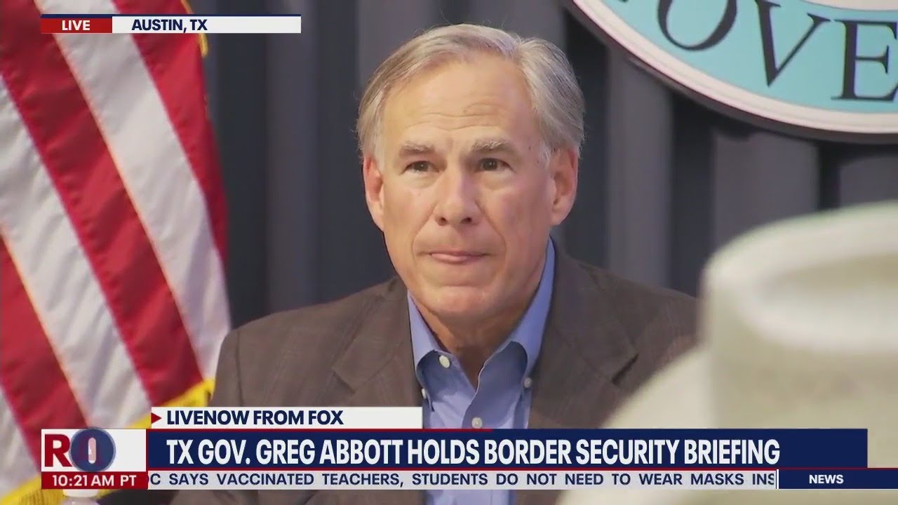 Border Security: Texas Gov. Greg Abbott holds briefing with communities ...