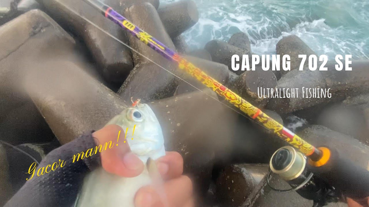 Test joran baru akhirnya amis|| Capung 702 SE dari Relix Nusantara ...