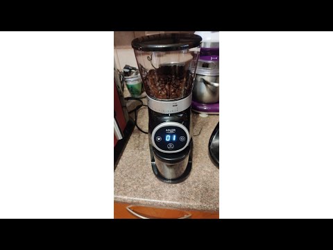 unboxing ADLER AD 4450 Μύλος άλεσης καφέ