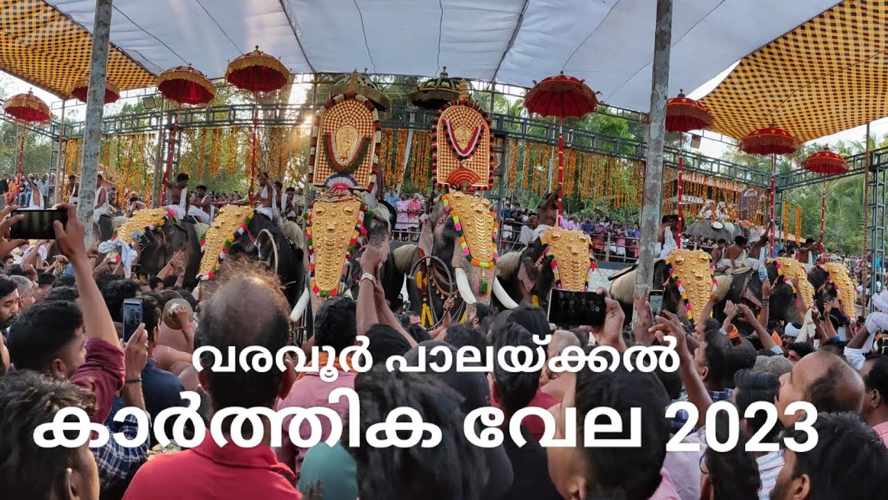 വരവൂർ പാലയ്ക്കൽ കാർത്തിക വേല | |Varavoor Palakkal Karthika Vela |CRAZY ...
