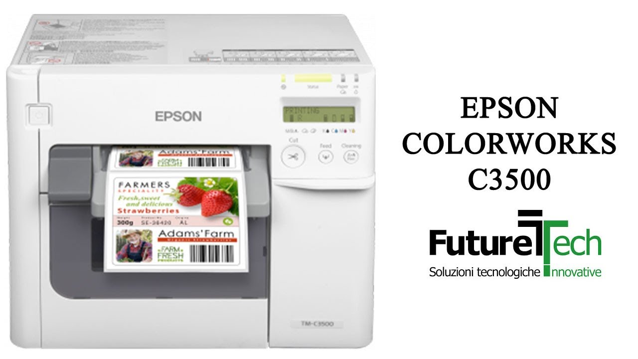 Epson ColorWorks C3500 - YouTube