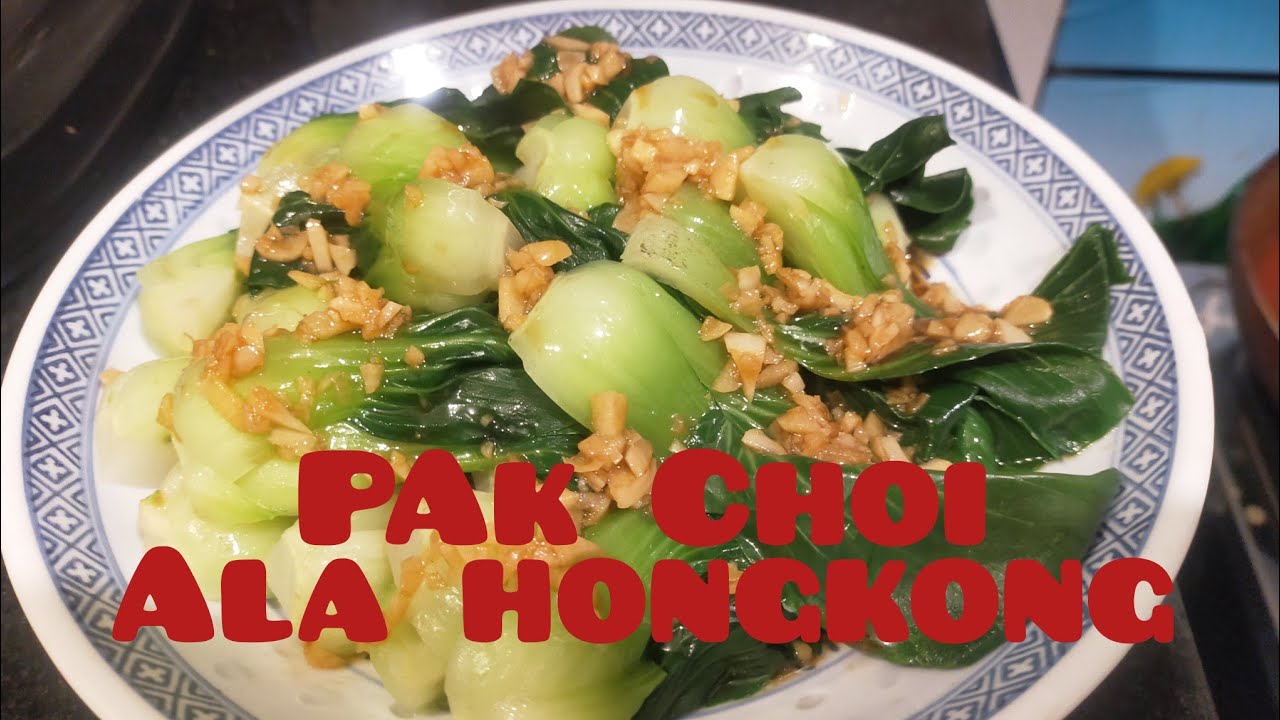 masak pak Choi gini enak banget kayak direstoran - YouTube