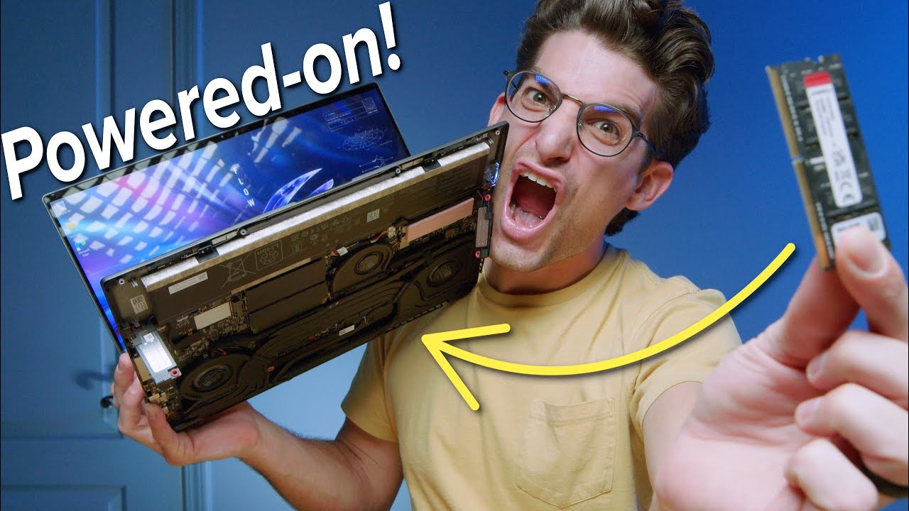 DANGER 💣 I REMOVED the RAM with Laptop Powered On! - YouTube
