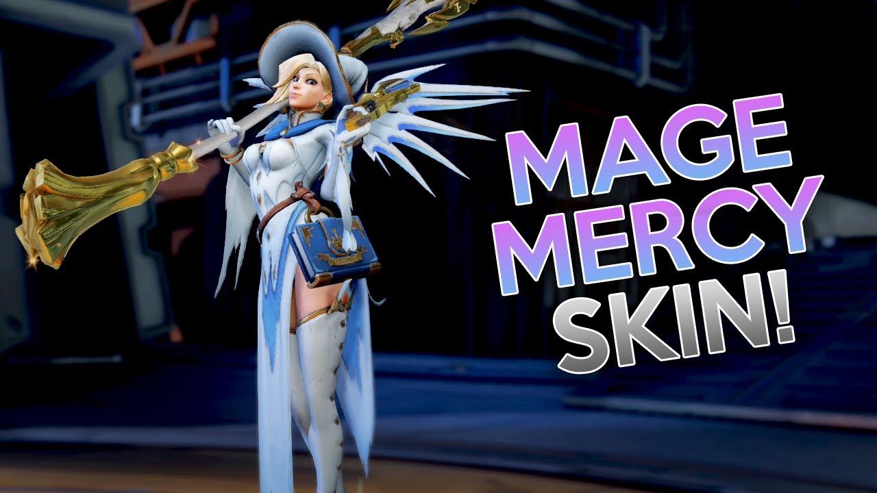 Trying out NEW Mage Mercy in Competitive! | Overwatch - YouTube