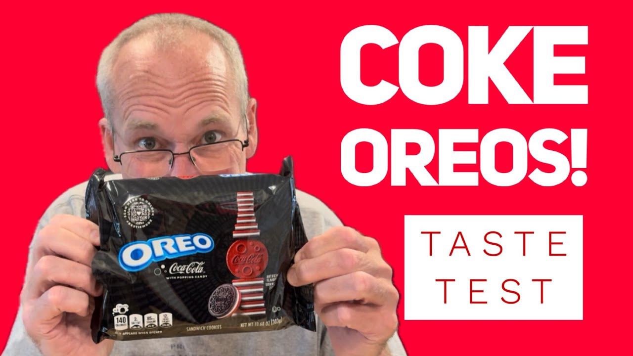 Taste Test: Coca Cola Flavored Oreos! 🍪🥤 | Fan Request - YouTube